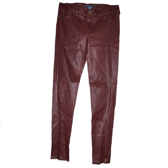 Ralph Lauren Blue Label | Pants & Jumpsuits | Ralph Lauren Womens Leather Pants | Poshmark